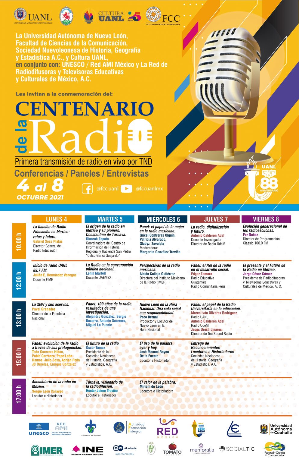 Inició la conmemoración del centésimo aniversario del primer programa ...